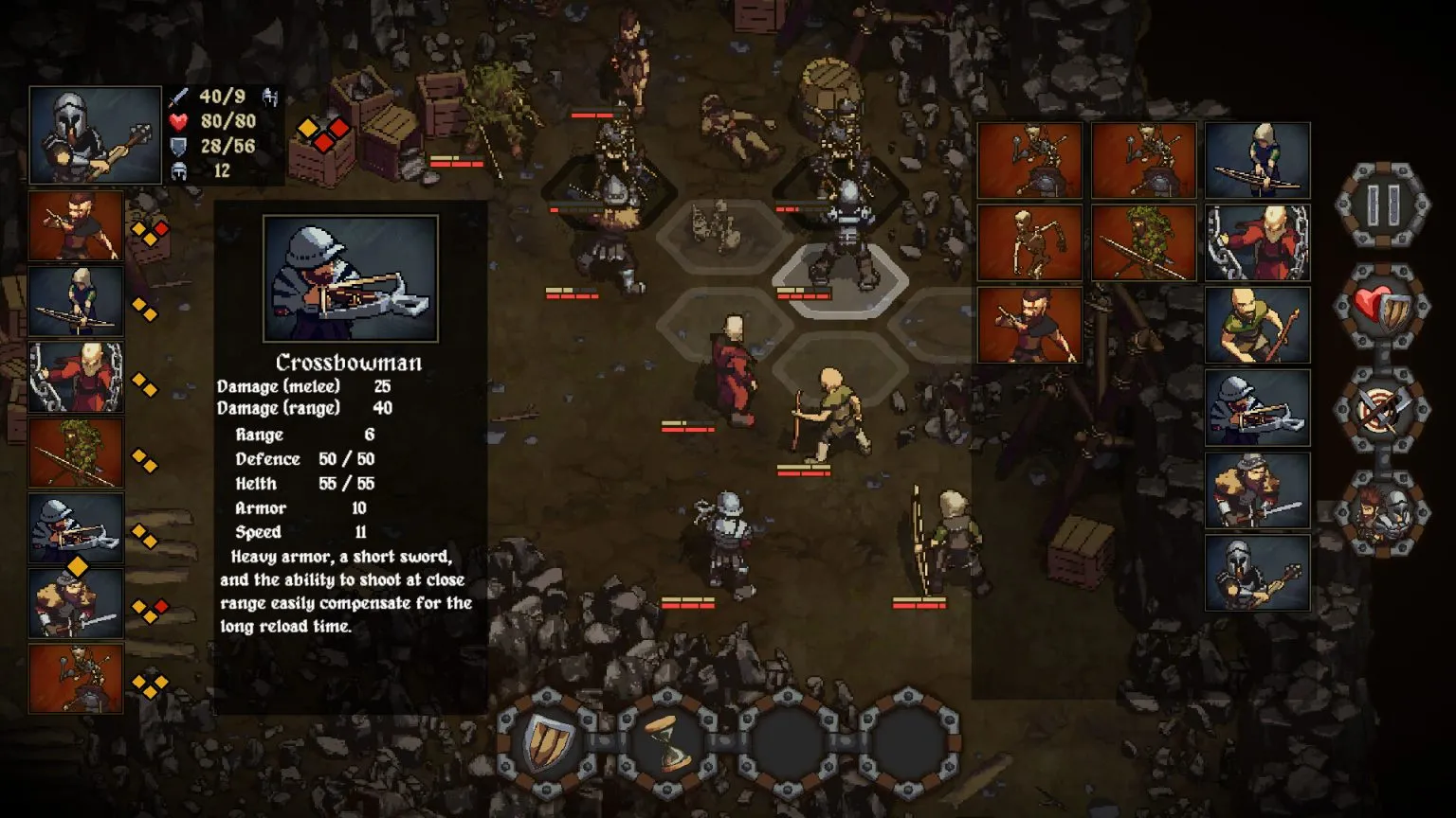 Medieval Tactical RPG Fight Life: Vanguard - Hands-On - Turn Based Lovers